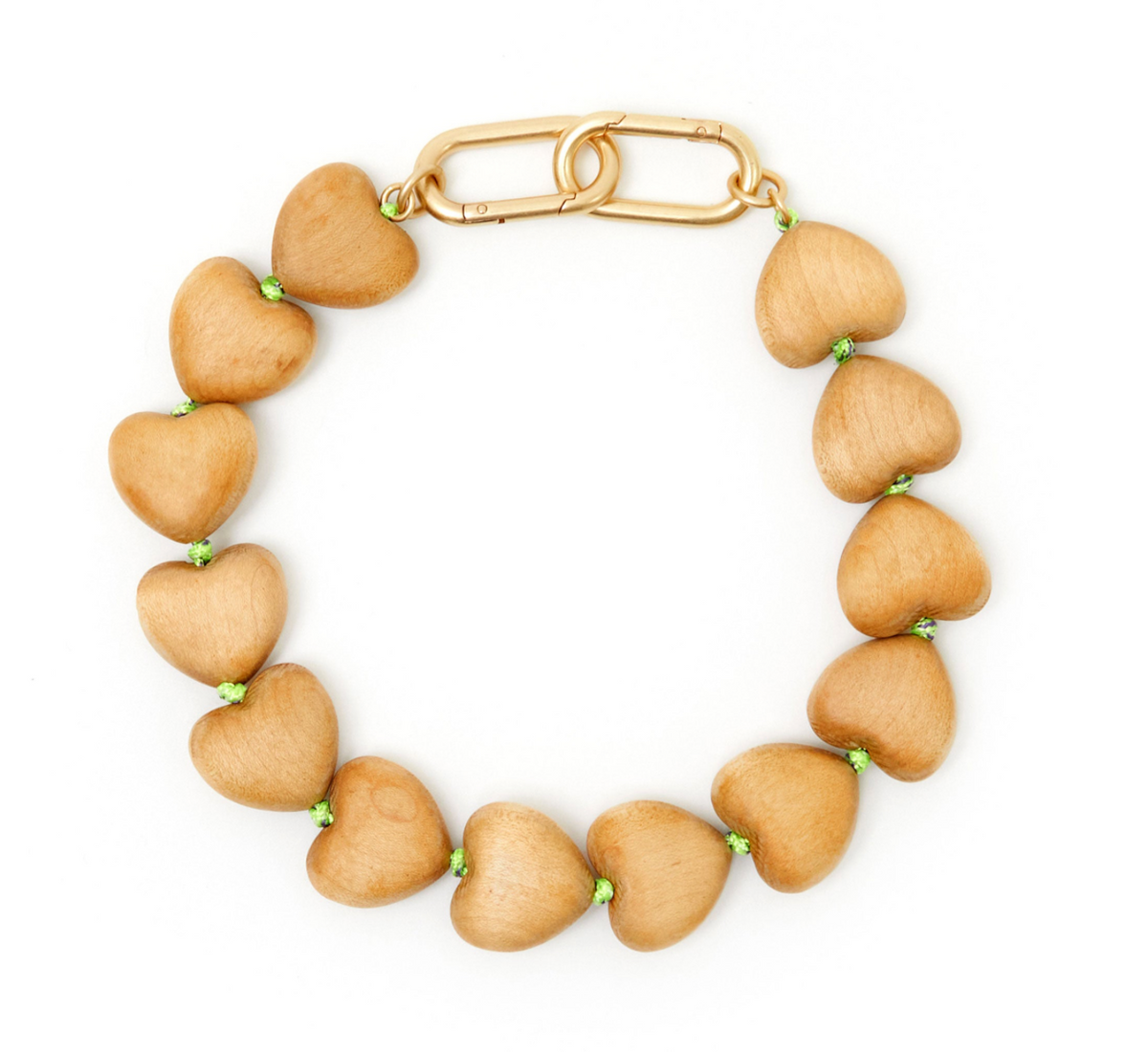 Clare V. Shortie Strap in Natural Heart – PATRICIA