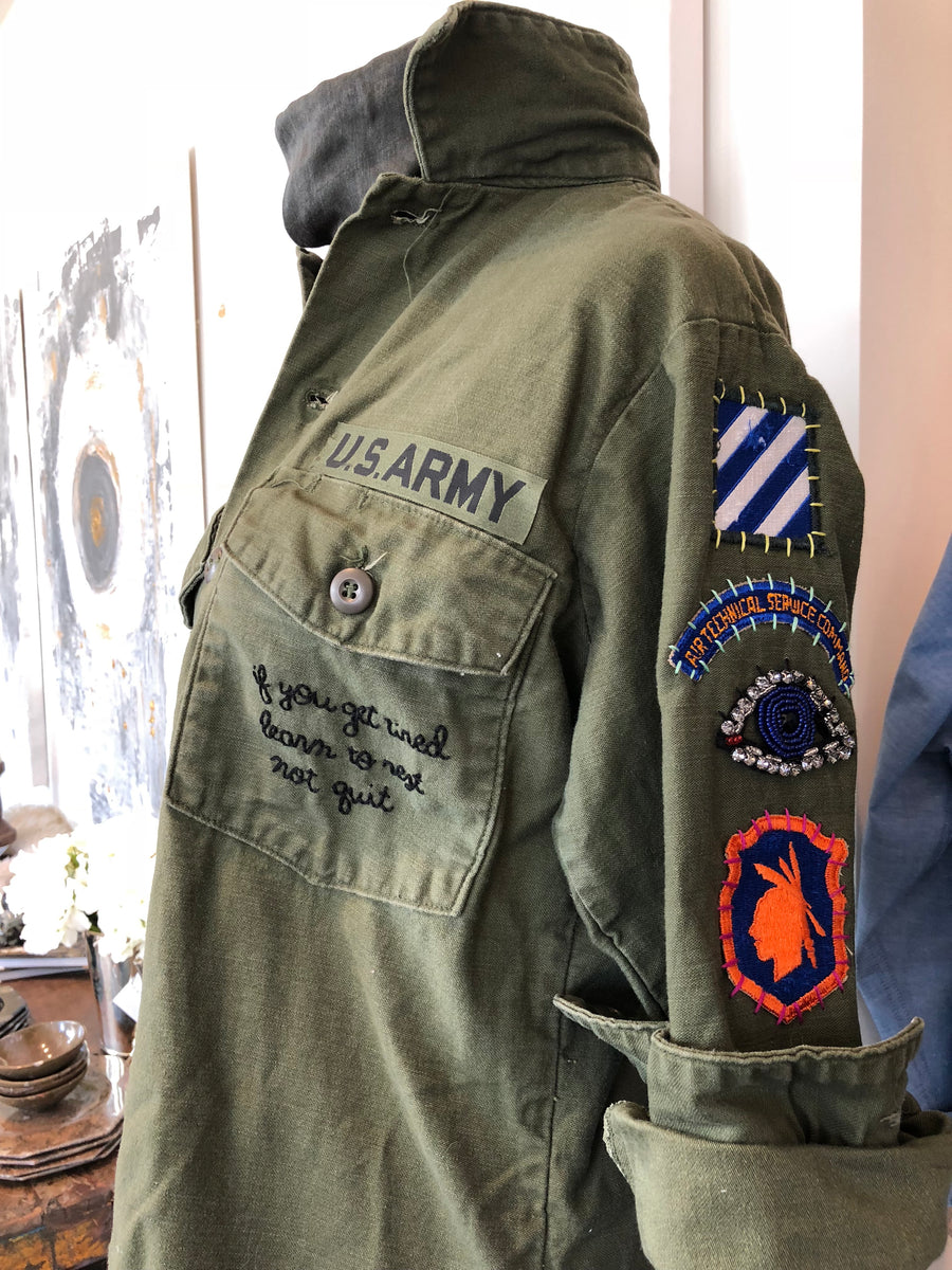 Vintage Army Utility Shirt – PATRICIA