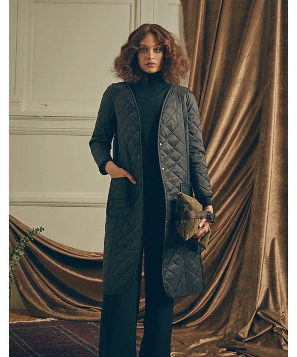 Women's Black Multipurpose Quilted Jacket/Liner by Kallmeyer at PATRICIA