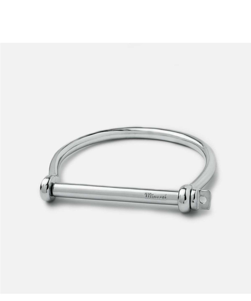 Miansai Sterling Silver Screw Cuff – PATRICIA
